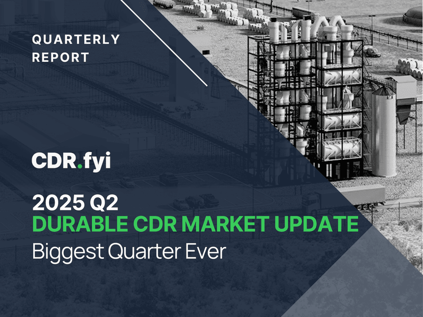 Durable CDR Market Update Q2 2025: Record-Breaking Quarter | CDR.fyi